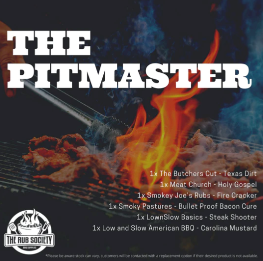 The Pitmaster Pro Meat Rub Pack – FirePits Downunder